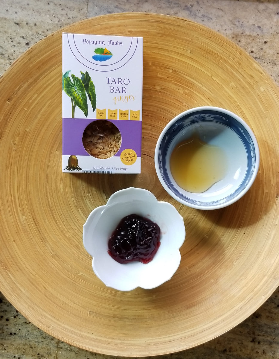 Ginger Taro Granola Bar With Fruit Preserves – Voyaging Foods